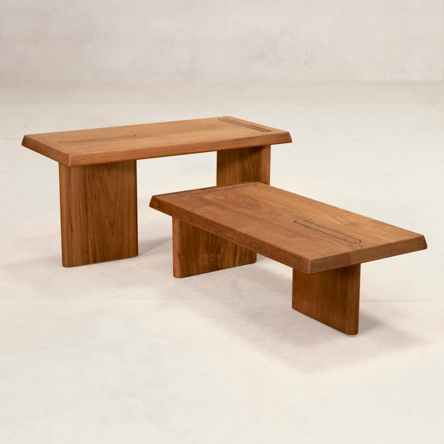 Buy Brown X-L-08 Low Side Table | Phantom Hands | Le Mill