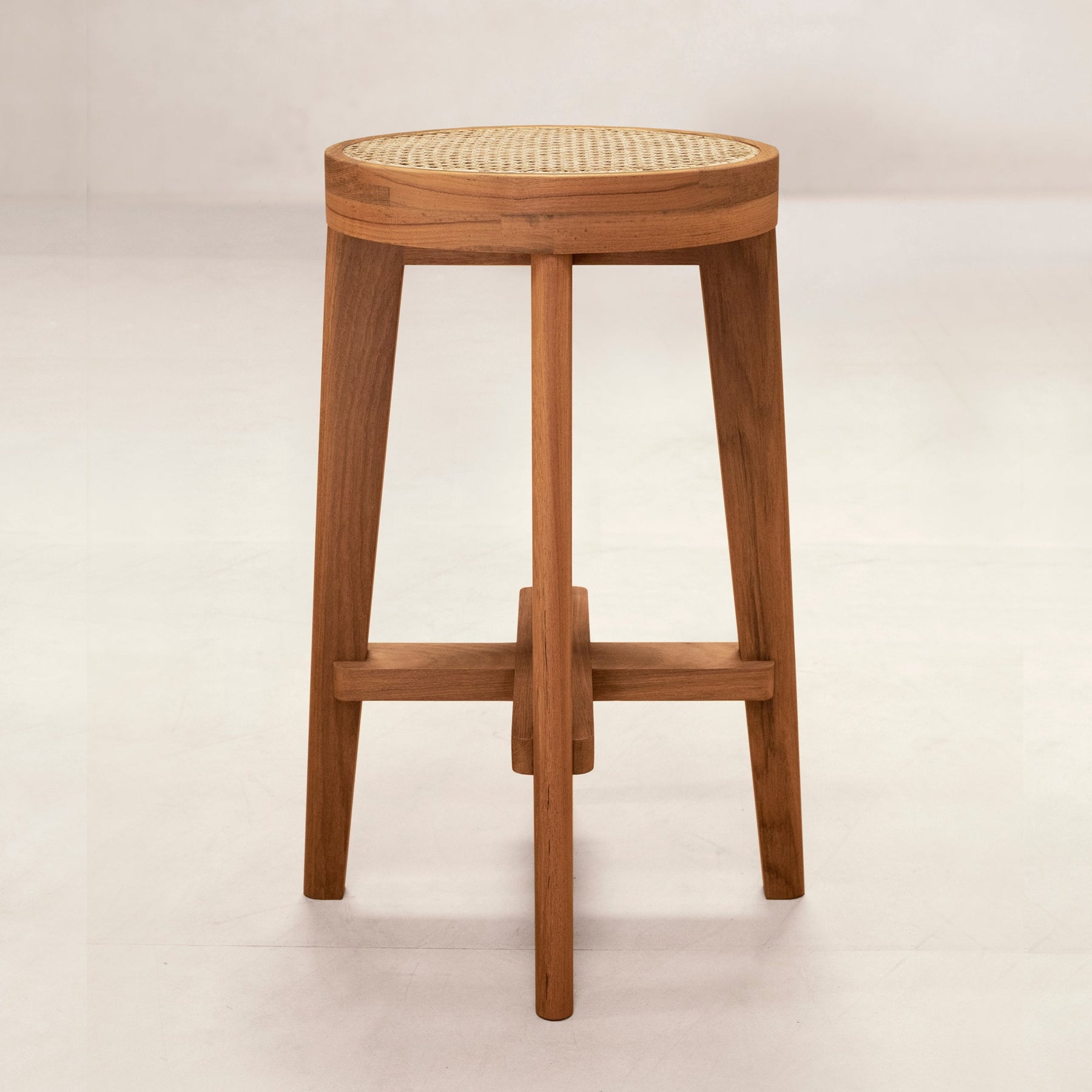 High Stool with Cane Seat | Phantom Hands | Le Mill
